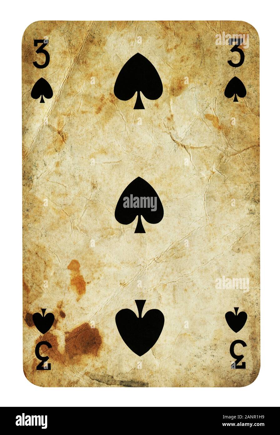 3 Of Spades High Resolution Stock Photography and Images - Alamy
