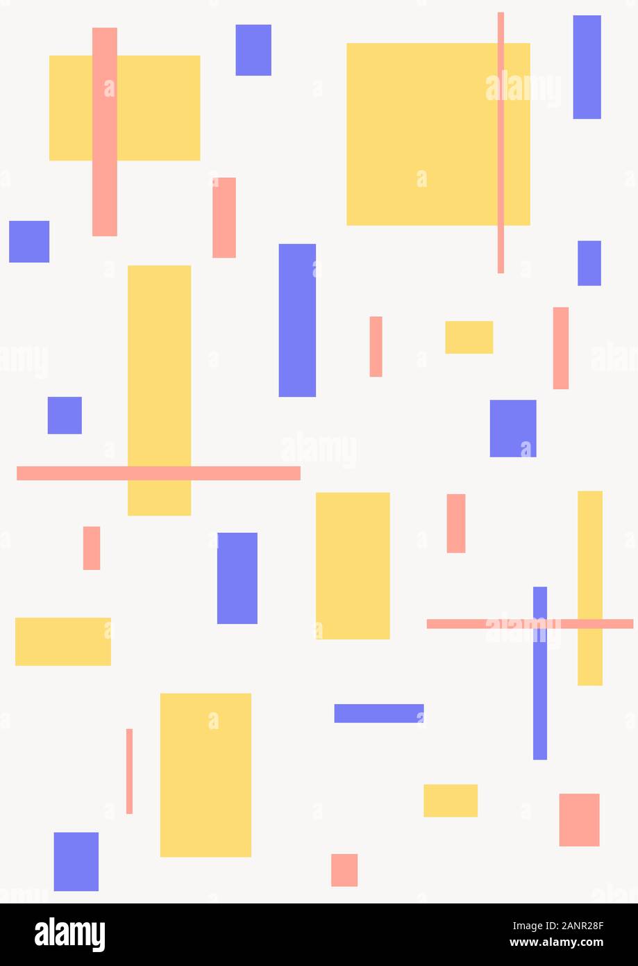 Geometric minimalistic background Cut Out Stock Images & Pictures - Alamy