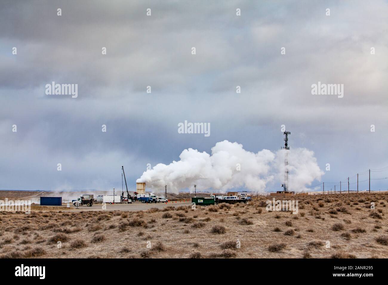 Geothermal power plant nevada hi-res stock photography and images - Alamy