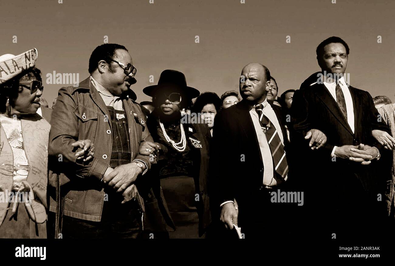 The selma march 1965 montgomery alabama hi-res stock photography and ...