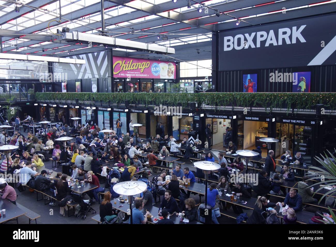 Boxpark food hi-res stock photography and images - Alamy