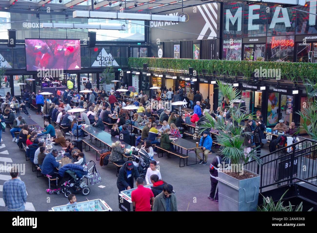 Boxpark sign hi-res stock photography and images - Alamy