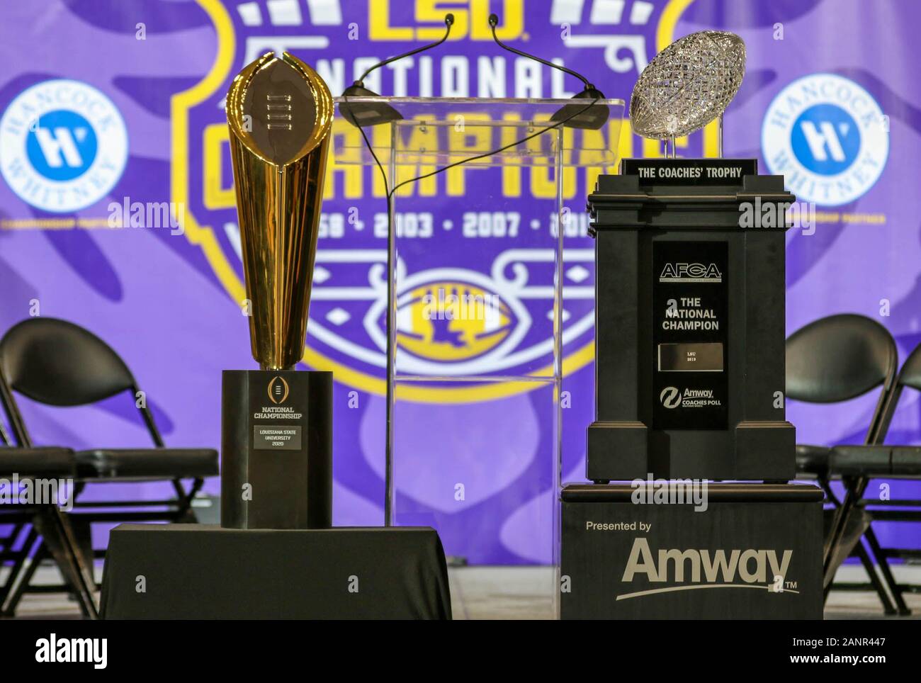Baton Rouge, LA, USA. 18th Jan, 2020. The College Football Playoff ...