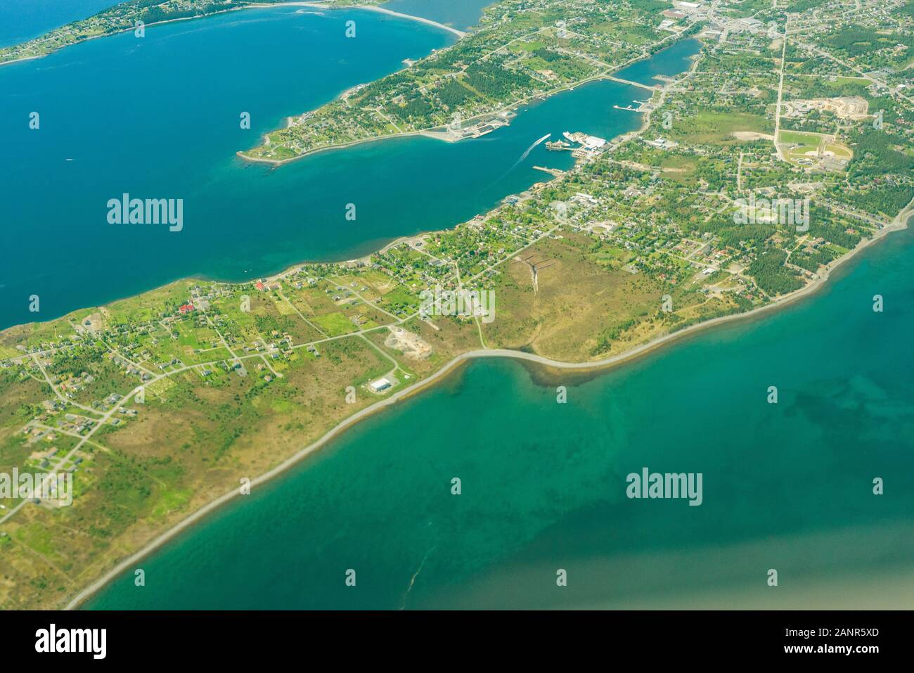 Newfoundland, canada aerial hi-res stock photography and images - Alamy