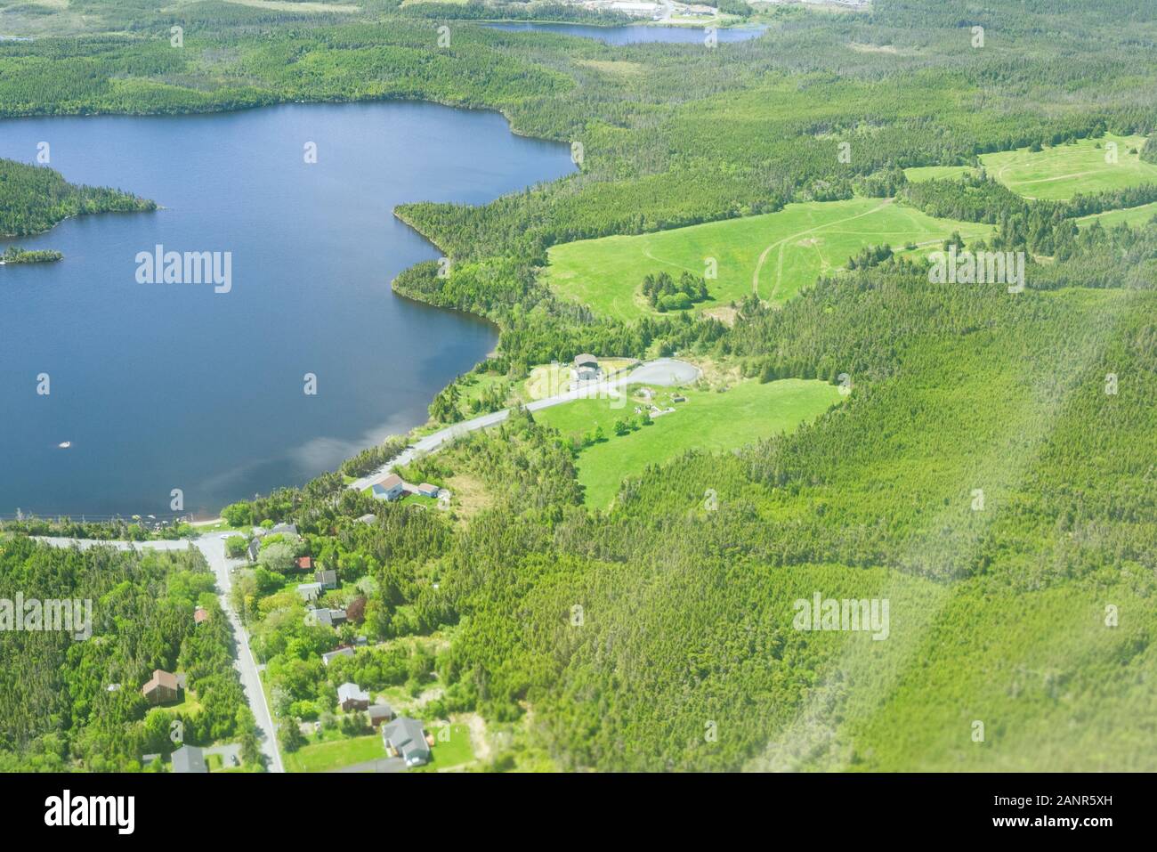 Newfoundland, canada aerial hi-res stock photography and images - Alamy