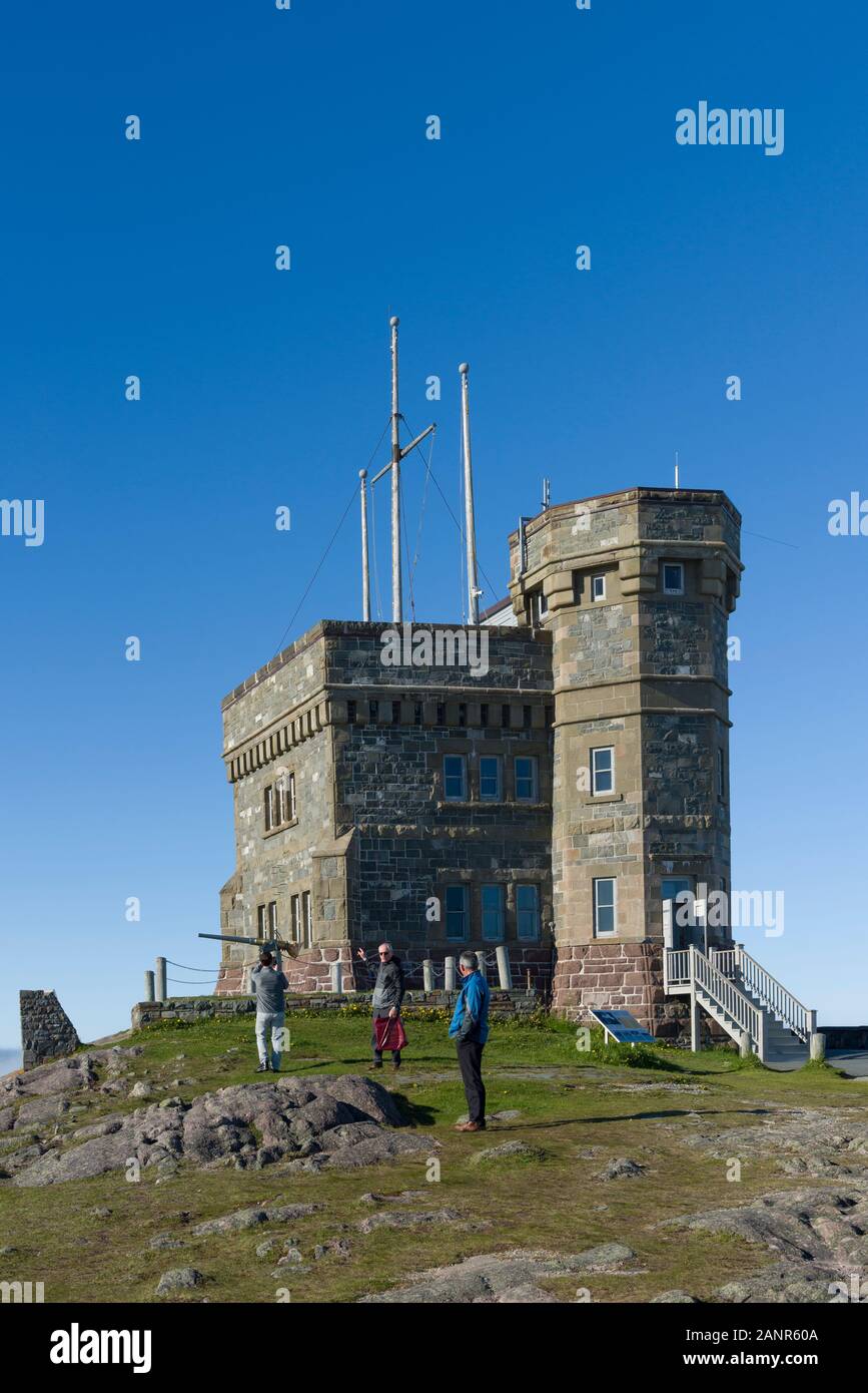 Signal Hill National Historic Site located in the city of St. John's on ...