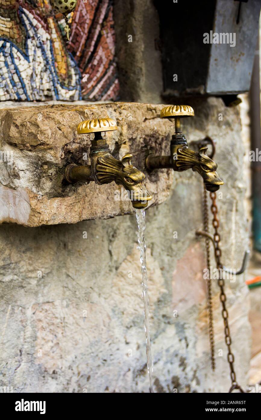 The Holy water spring and icon of the Holy Virgin on territory of ...
