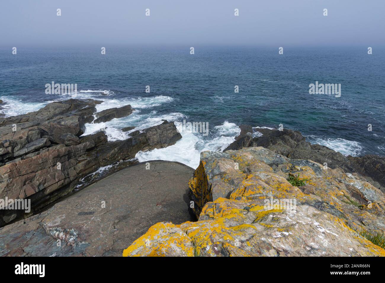 Abstract image of Atlantic Ocean beach & rock formation Stock Photo - Alamy