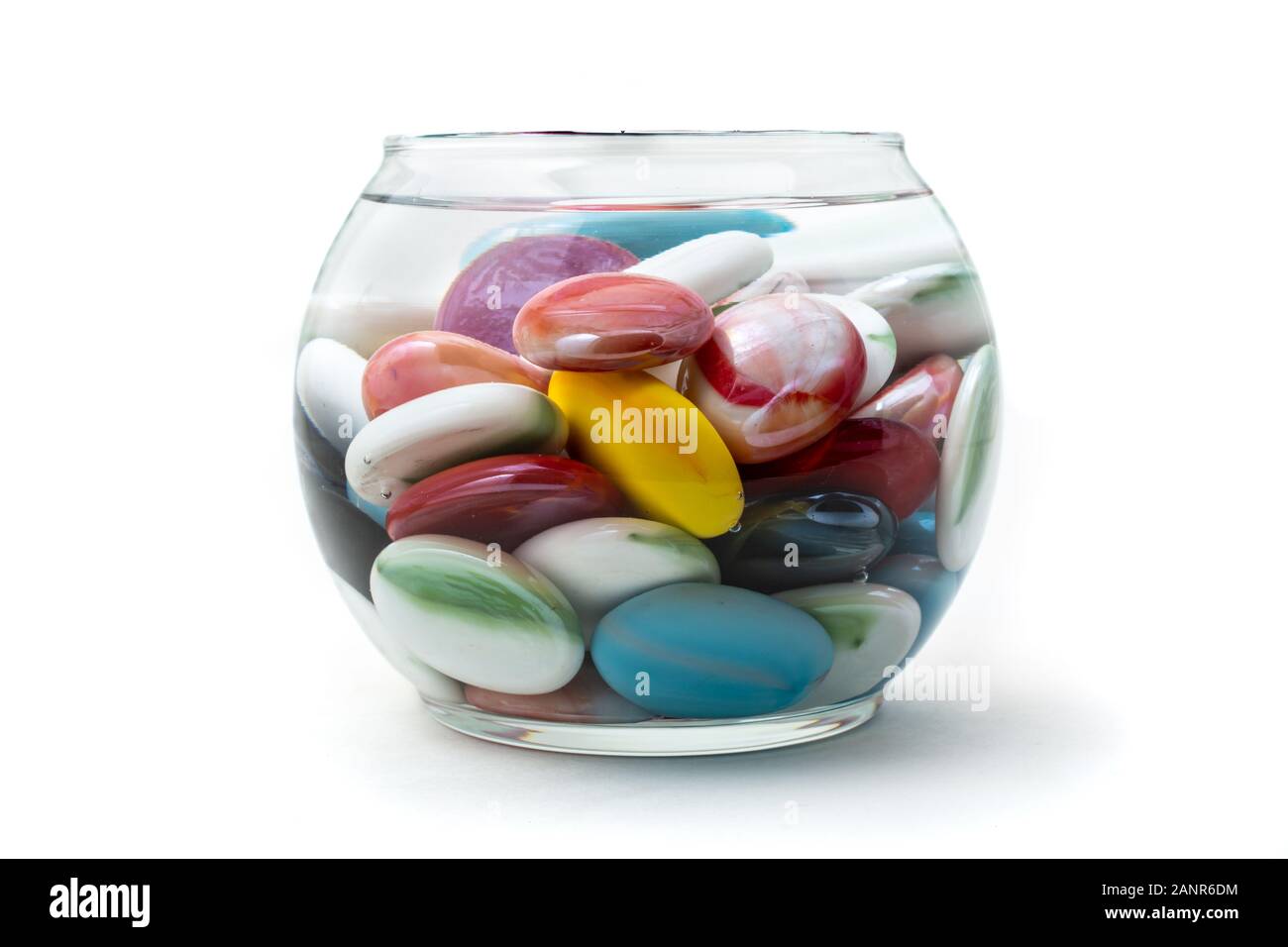 Glass water flat color Cut Out Stock Images & Pictures - Alamy