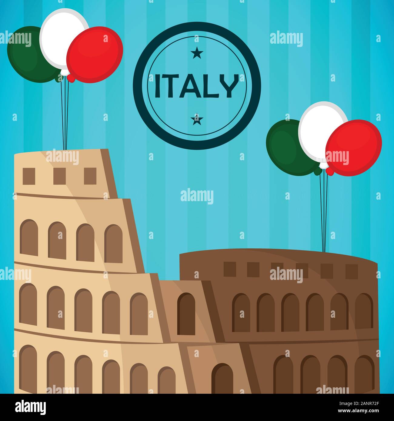 Rome italy balloon Stock Vector Images - Alamy