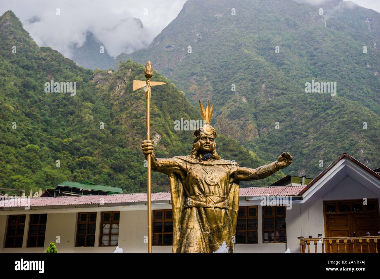 Pachacutec statue hi-res stock photography and images - Alamy