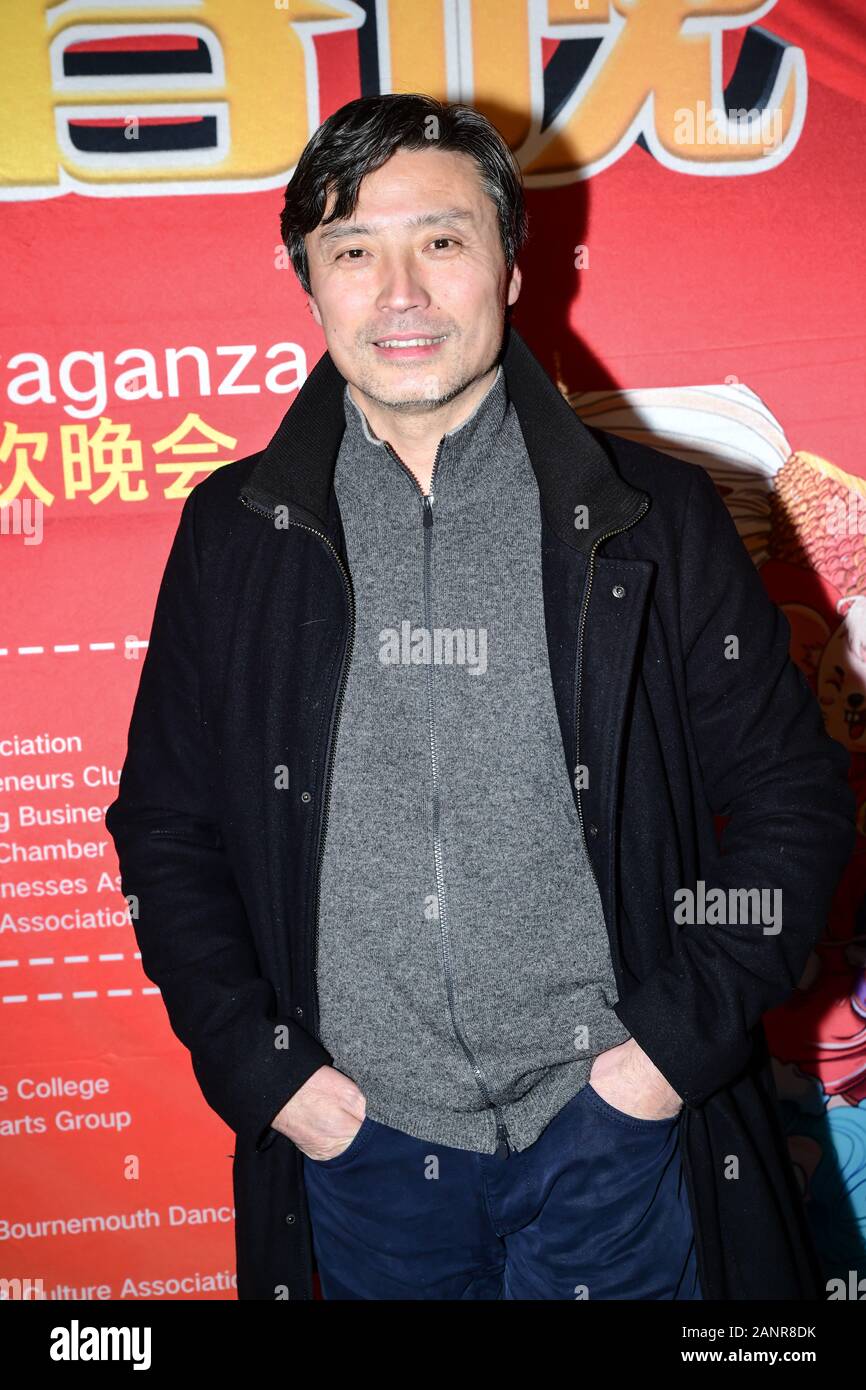 Li Meng is a Chinese Actor attends the 2020 China-Britain Chinese New ...