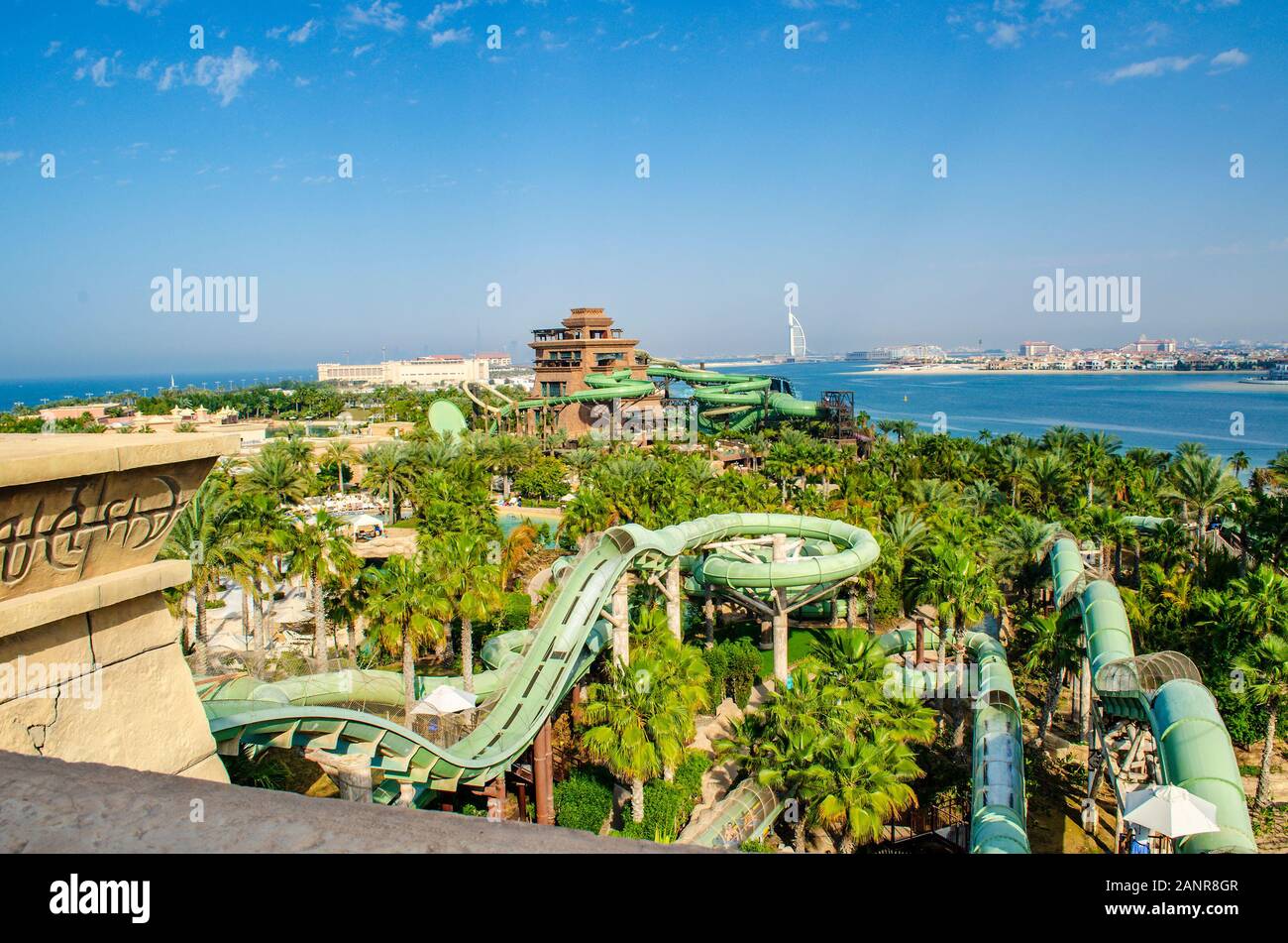 Aquaventure Waterpark Atlantis Dubai High Resolution Stock Photography ...