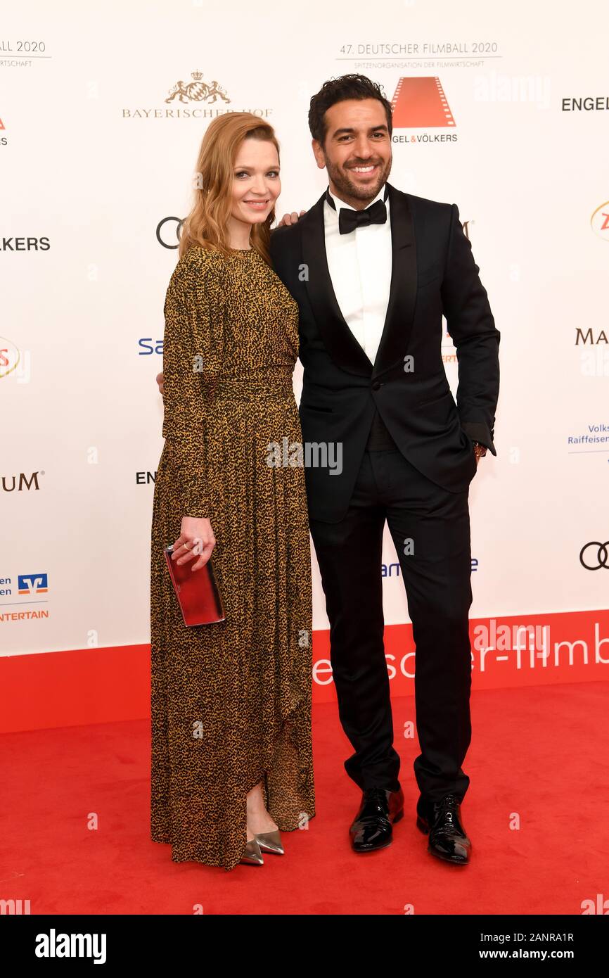 Munich, Germany. 18th Jan, 2020. Karoline Herfurth, actress and Elyas M ...