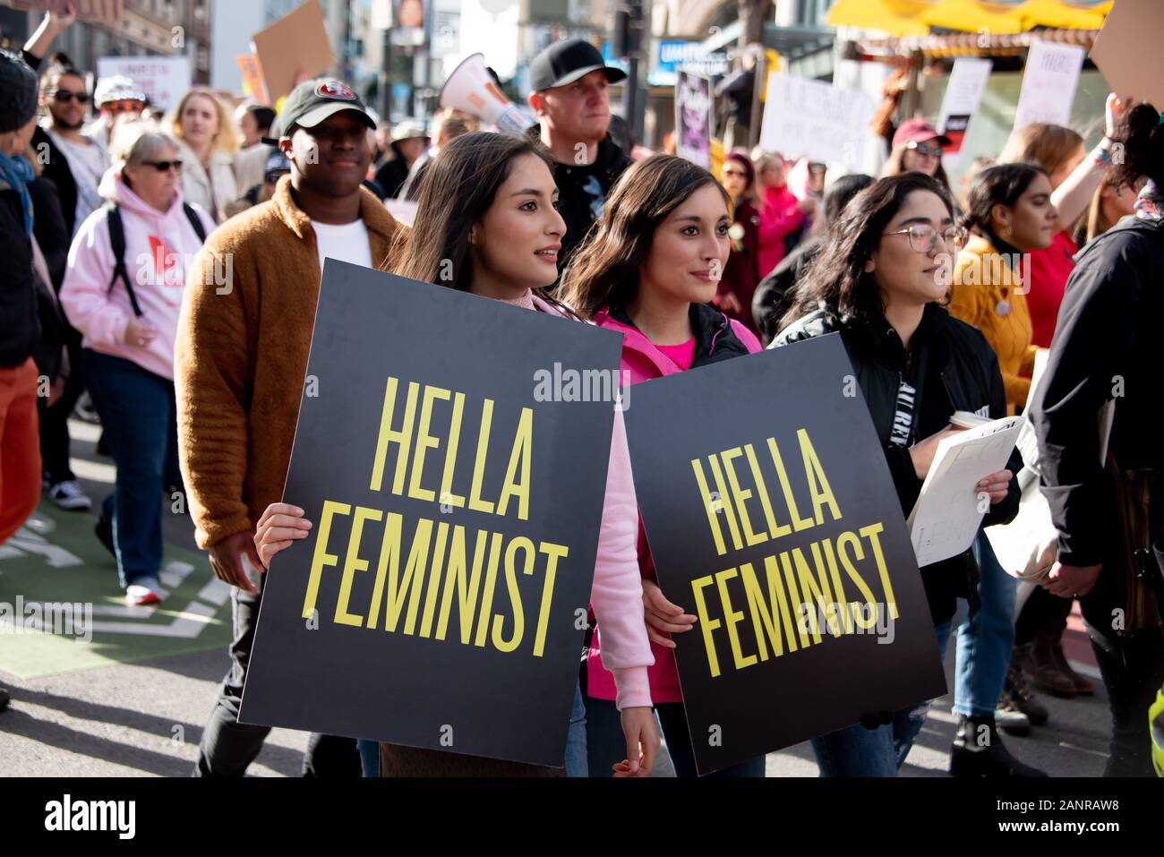 Feminist signs hi-res stock photography and images - Alamy