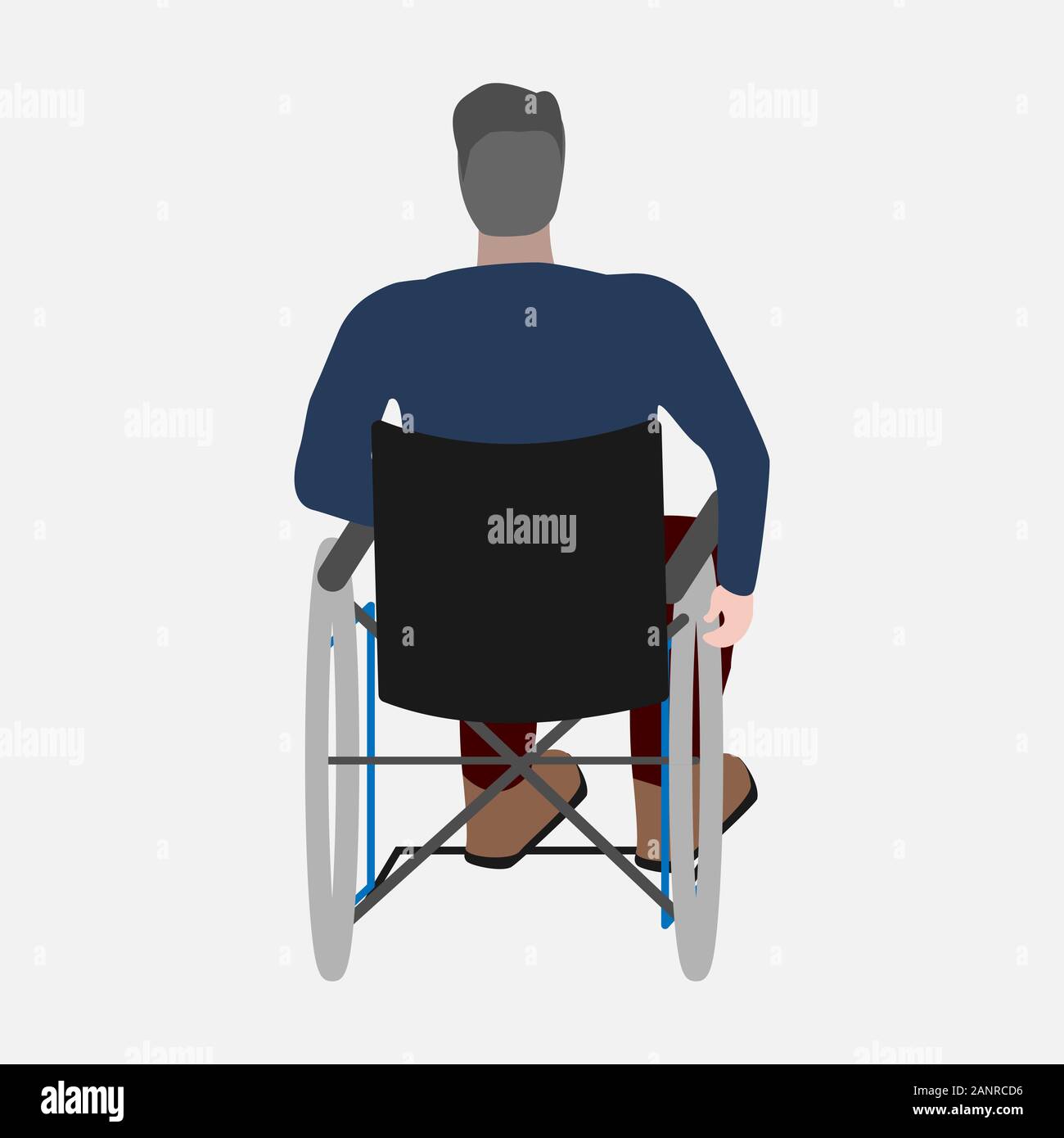 Disable man certificate hi-res stock photography and images - Alamy