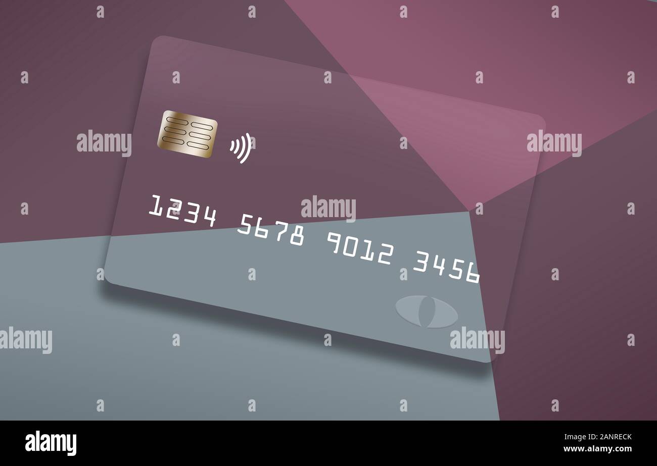 Here is a generic mock credit card or debit card Stock Photo - Alamy