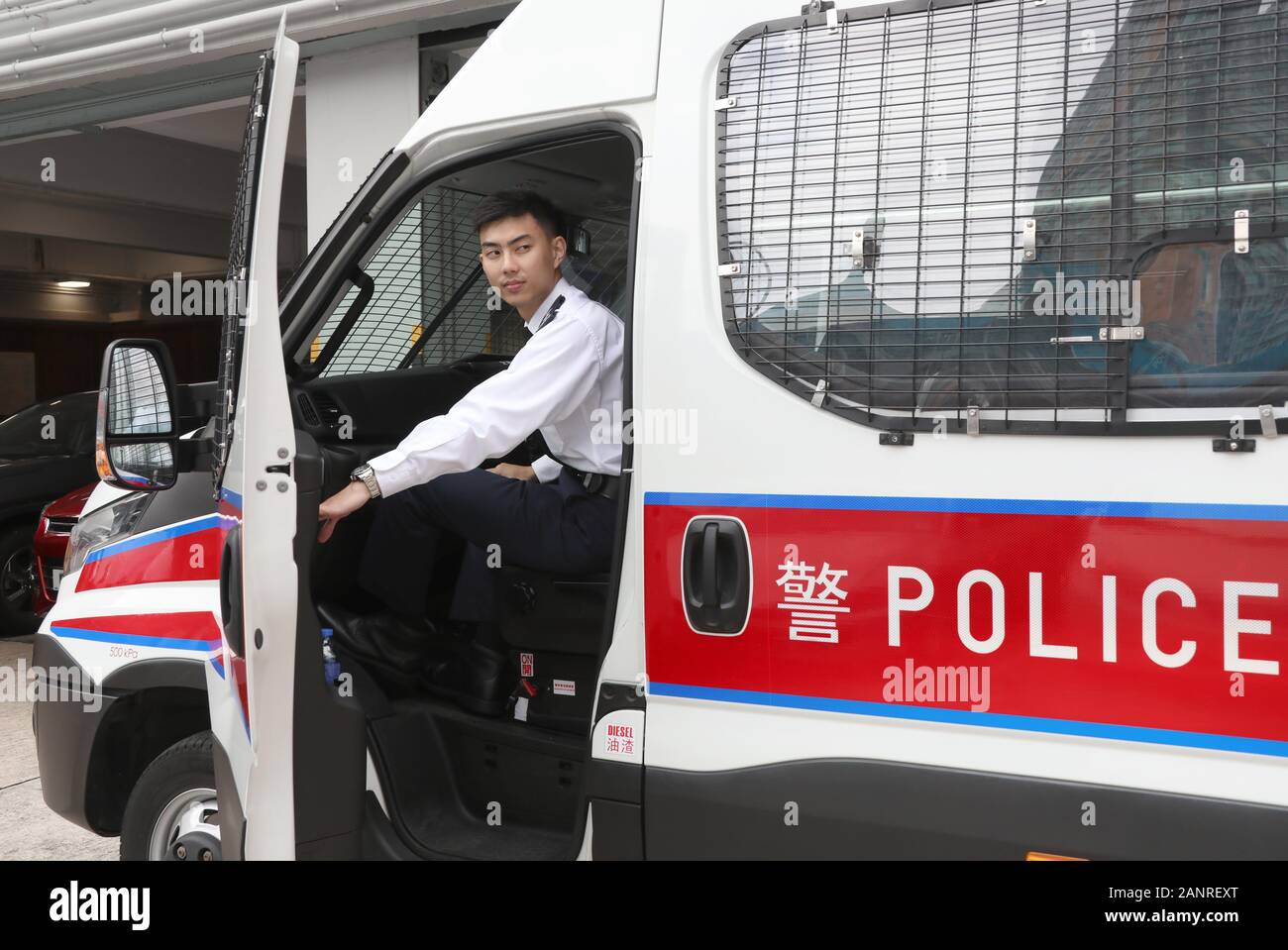 Hong Kong, China's Hong Kong. 14th Jan, 2020. Hong Kong police ...