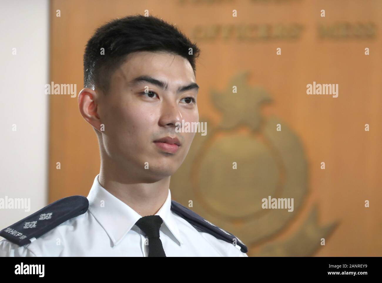 Hong Kong, China's Hong Kong. 14th Jan, 2020. Hong Kong police ...