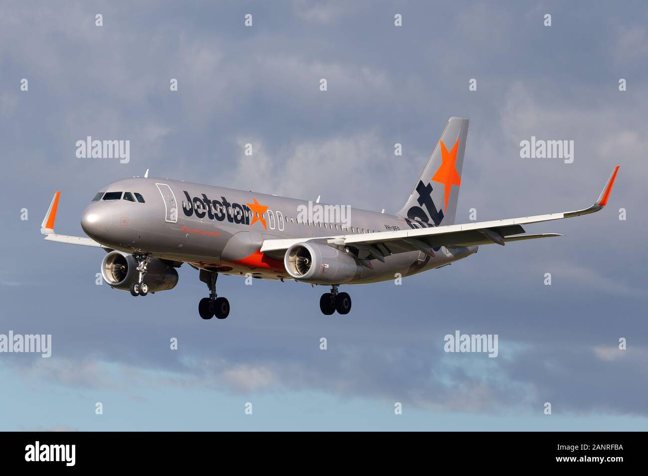 Airbus A230-232 airliner operated by Australian Low Cost Airline ...