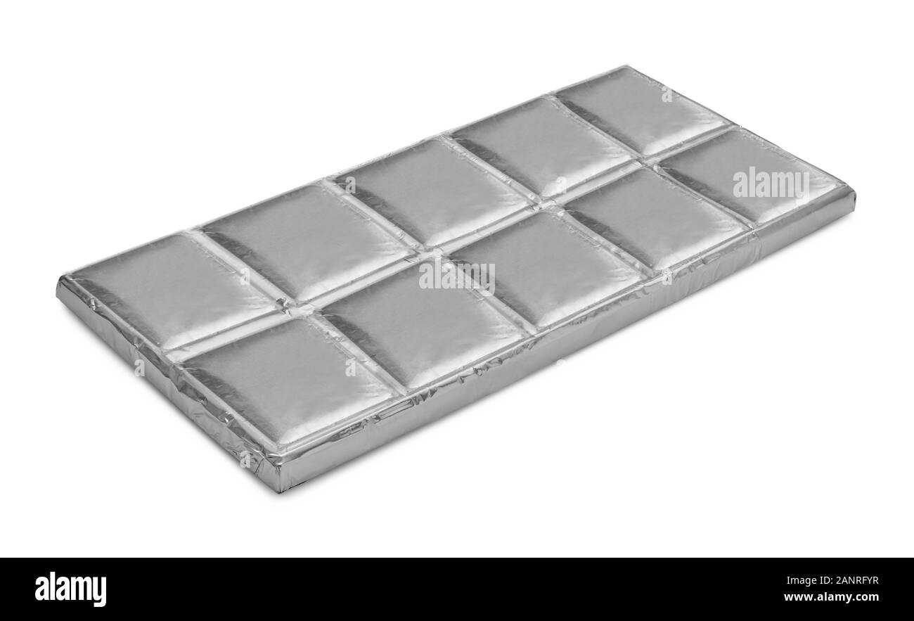 Silver foil block texture hi-res stock photography and images - Alamy