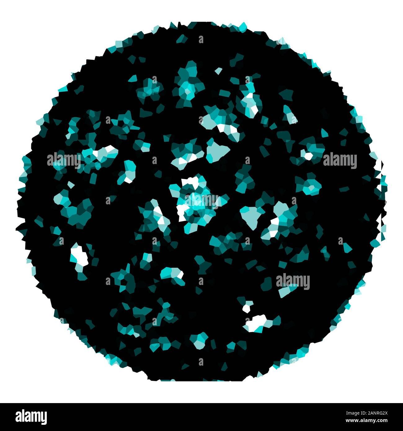 Abstract dark circle shape isolated on white background Stock Photo - Alamy