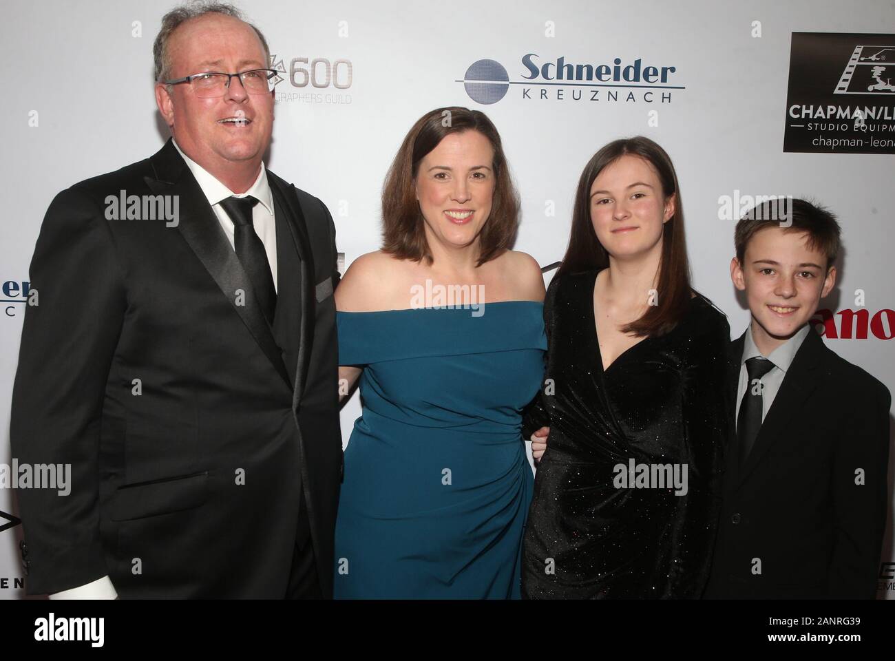Hollywood, USA. 18th Jan, 2020. Jim McConkey, Family, at the 2020 SOC ...