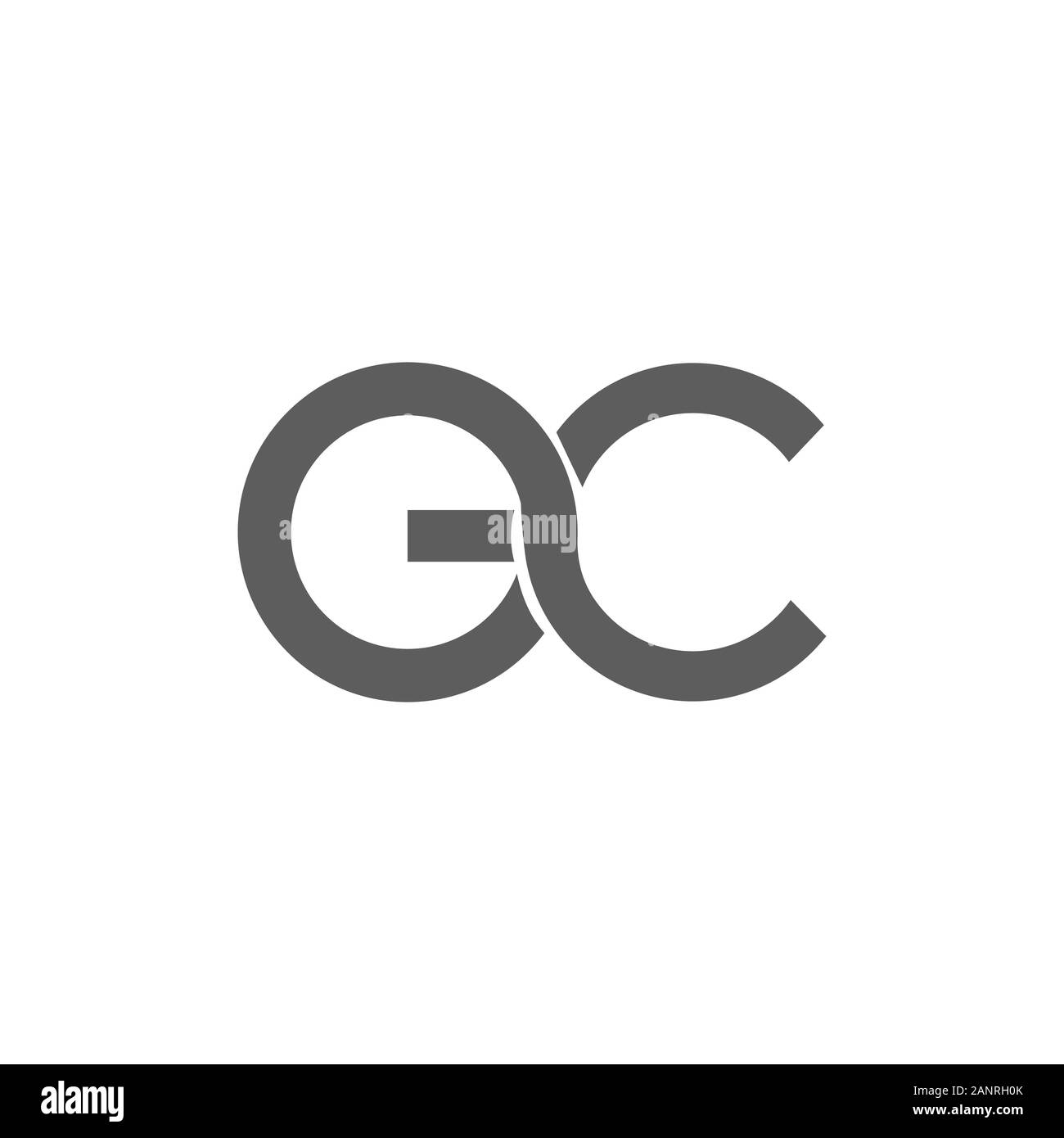 initial letter gc or cg logo vector design Stock Vector Image & Art - Alamy