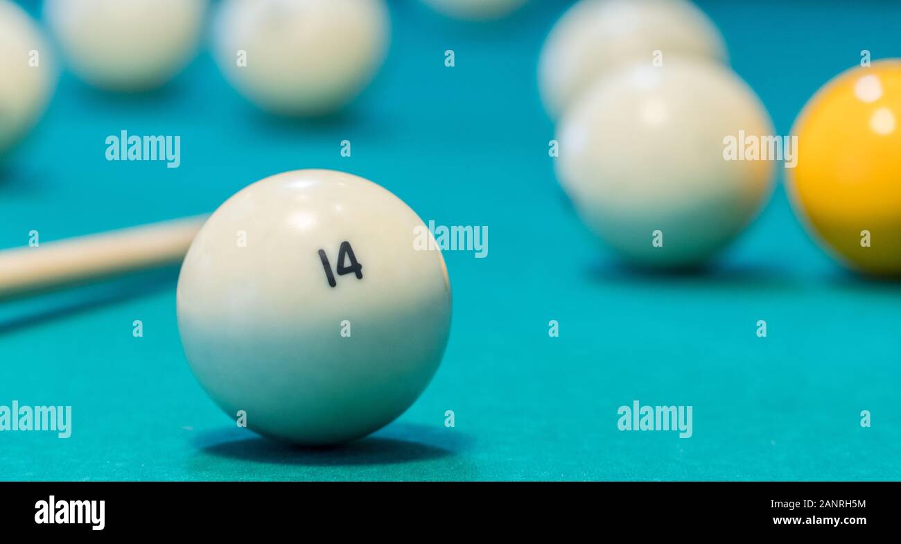 Pool Table Ball Set Up High Resolution Stock Photography and Images - Alamy