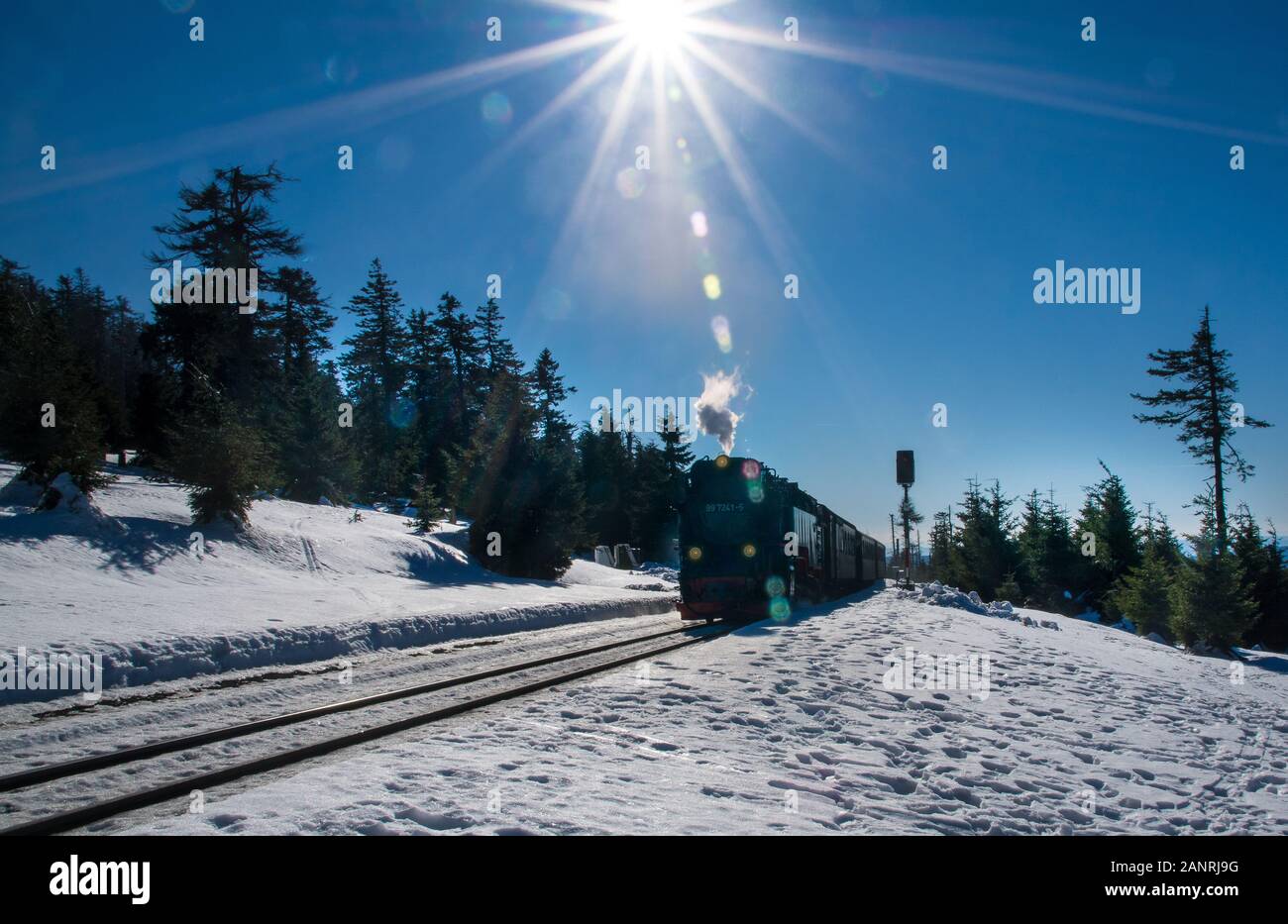 Old german steam engine locomotive hi-res stock photography and images ...