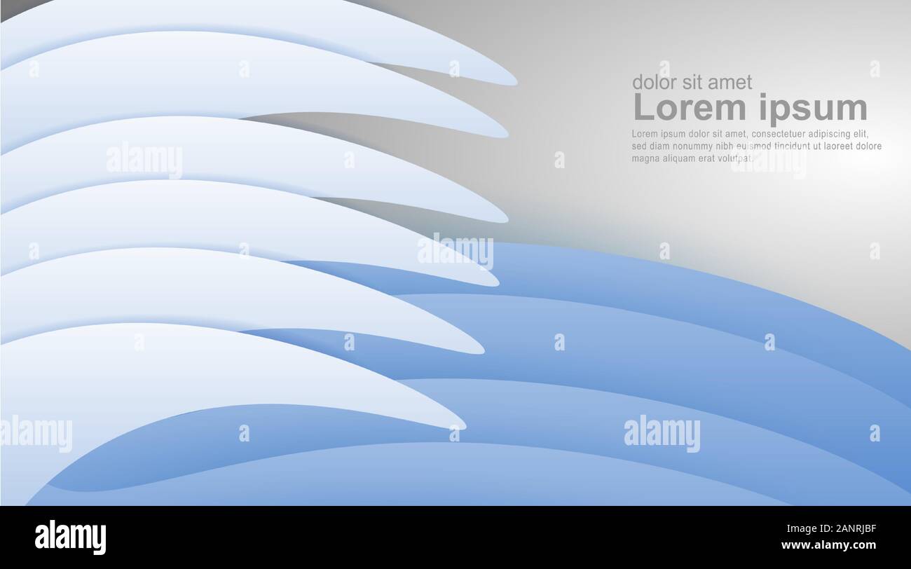 Blue wave abstract background. New texture for your design Stock Vector ...