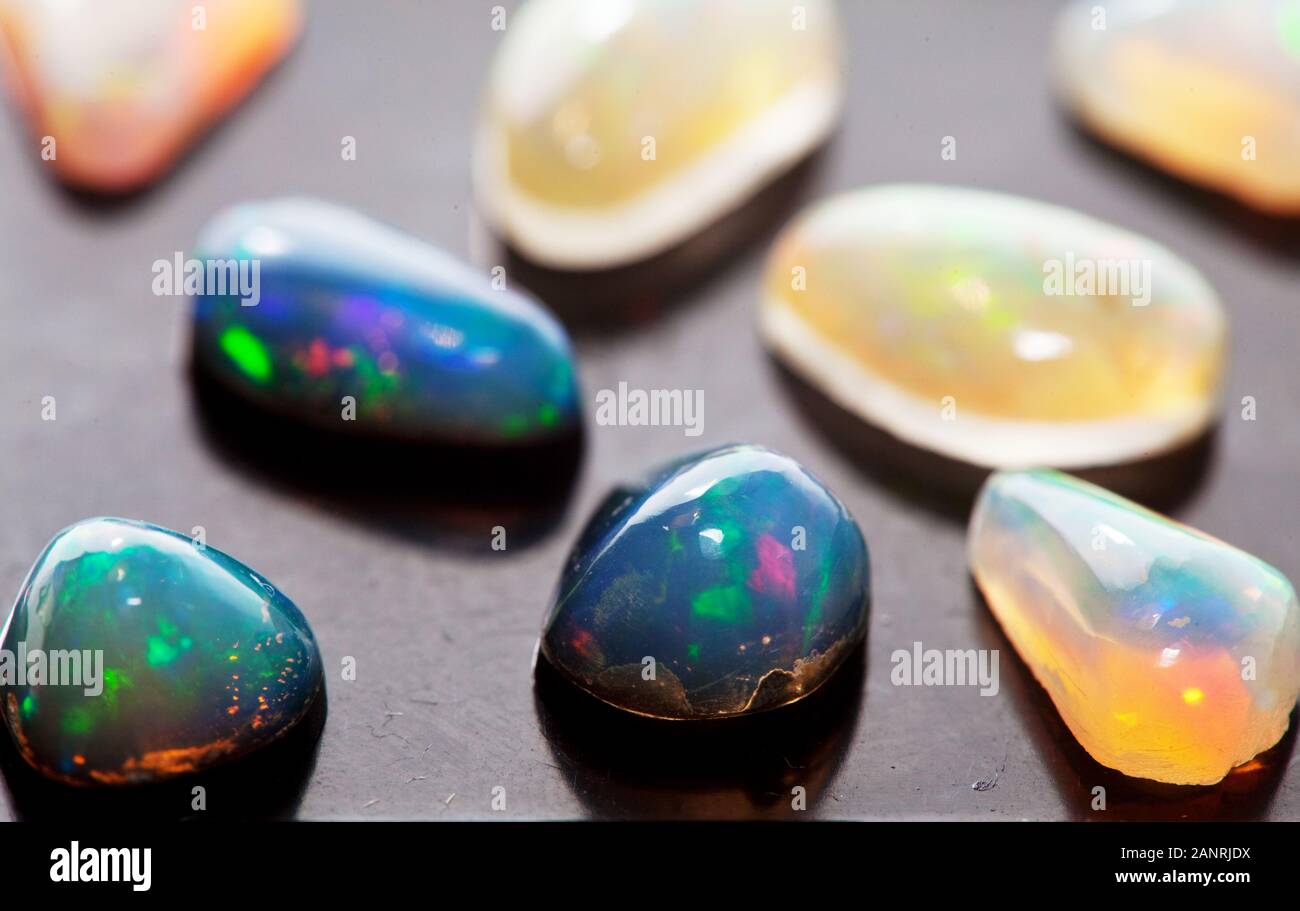 Different Beautiful gemstones. Luxury background Stock Photo - Alamy