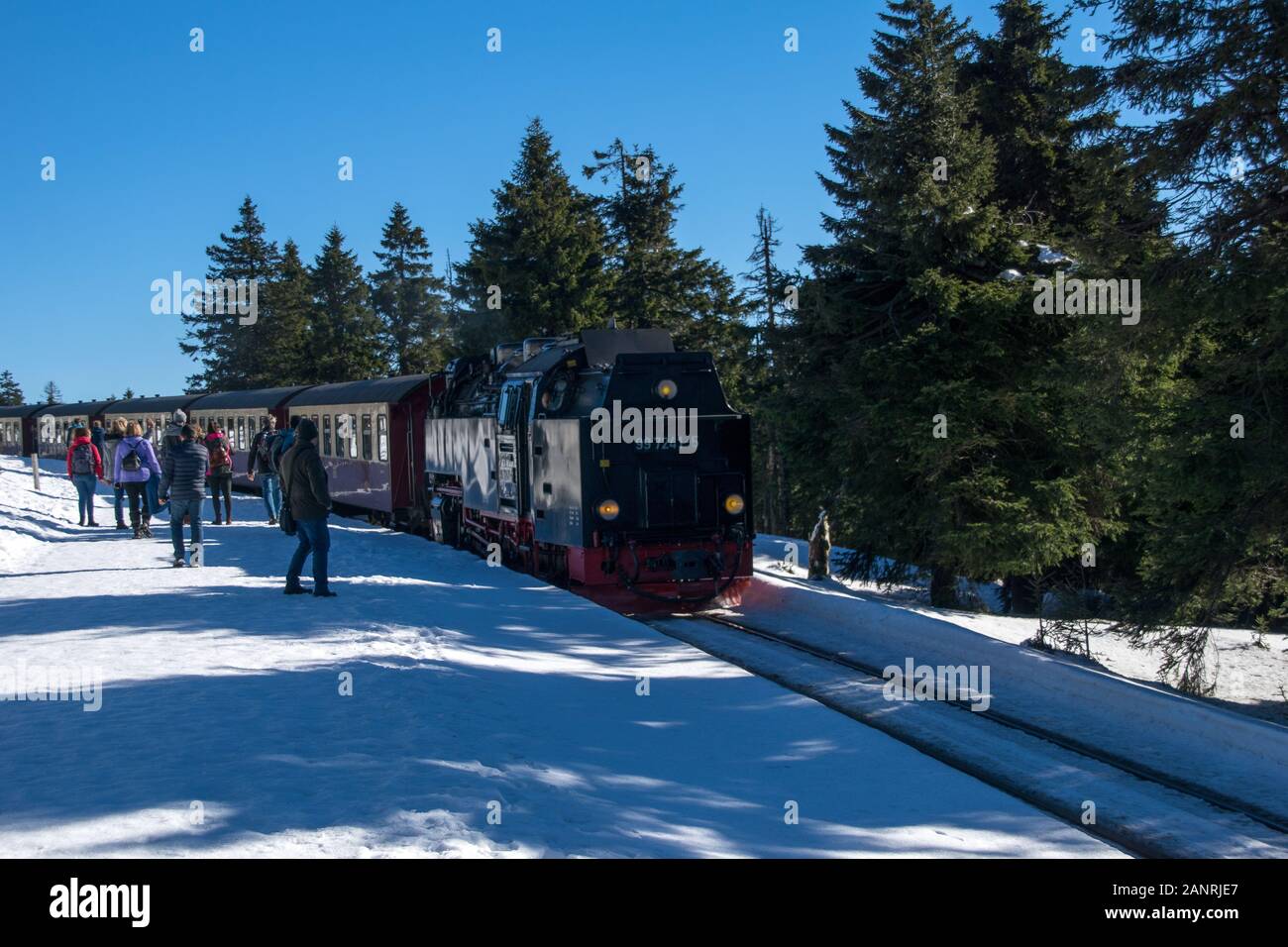 Old german steam engine locomotive hi-res stock photography and images ...