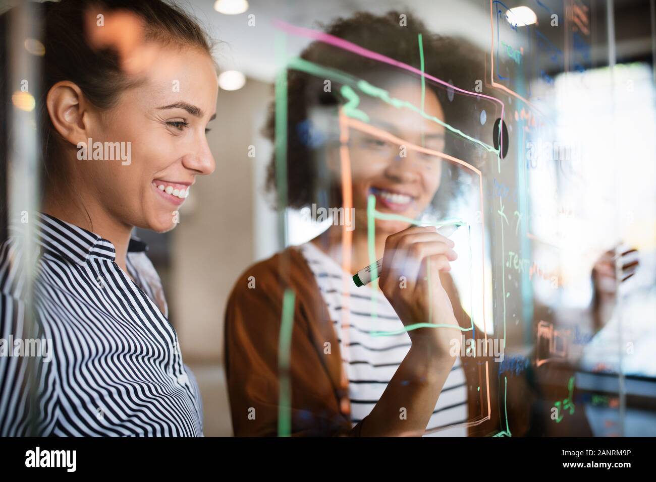 Technology software business office programming people concept Stock ...