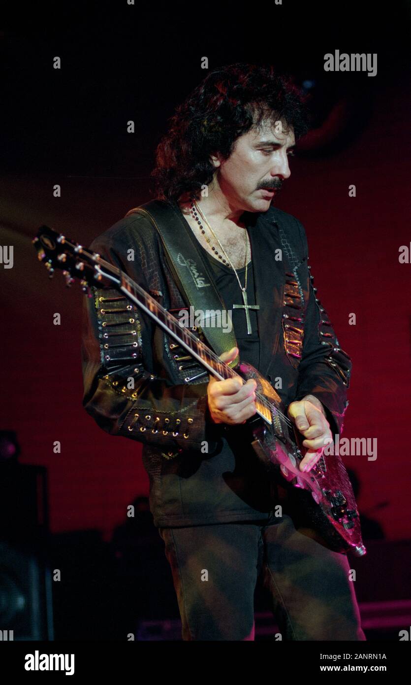 Milan ,Italy 18/09/1995, live concerts of Black Sabbath at the Rolling ...