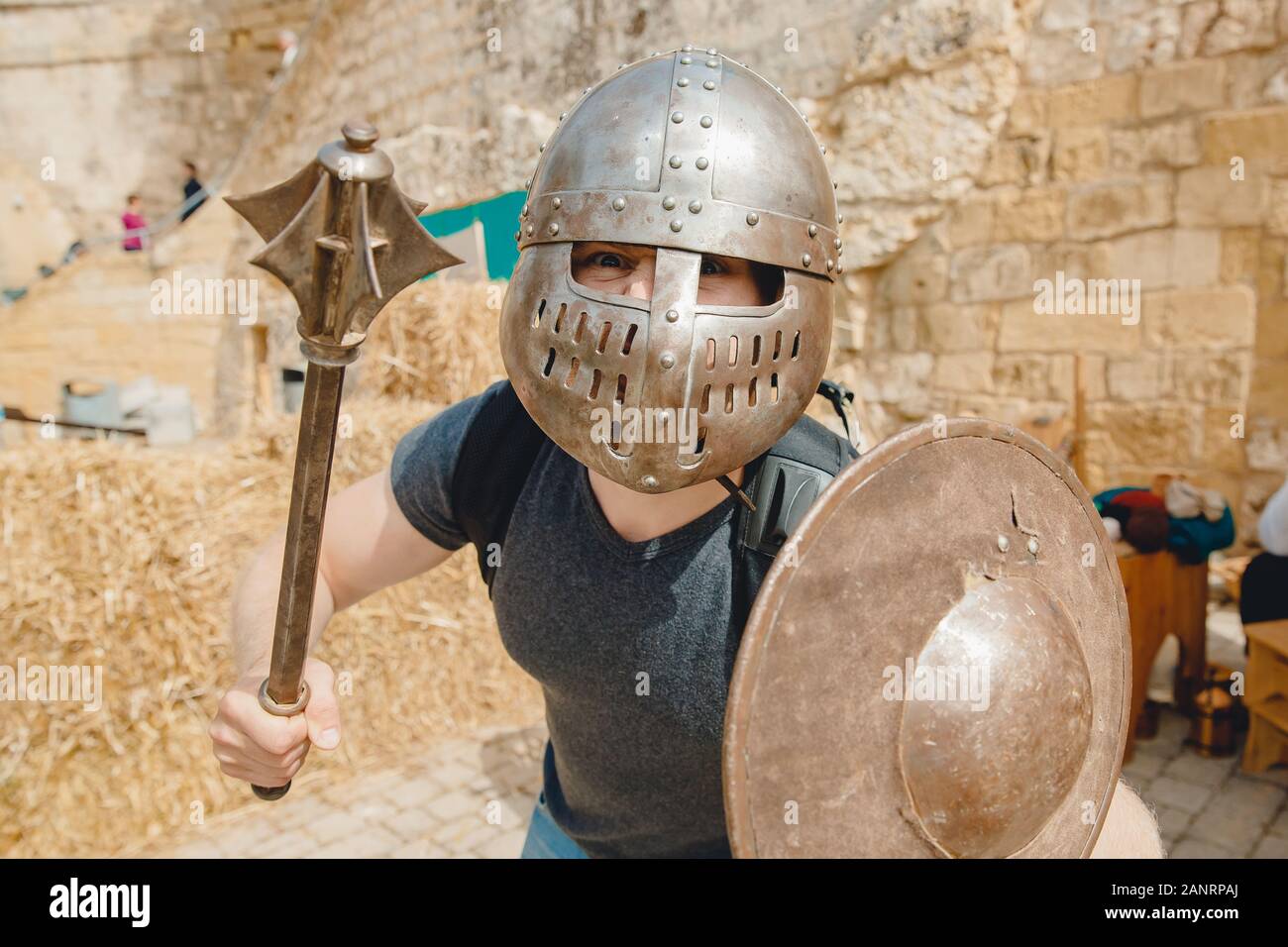 Medieval mace photo hi-res stock photography and images - Alamy