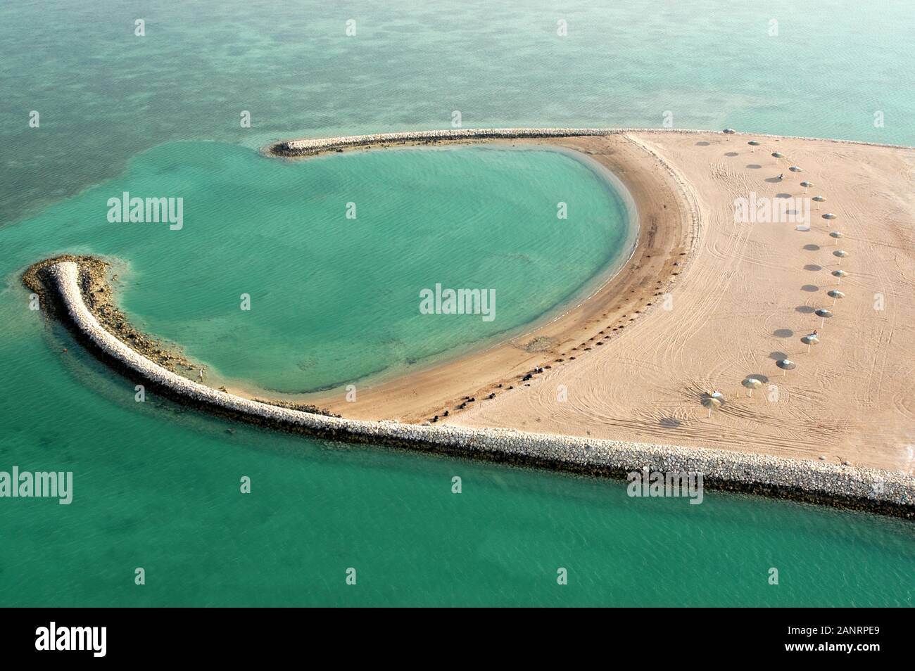 Aerial view of West Bay Doha, Qatar Stock Photo - Alamy