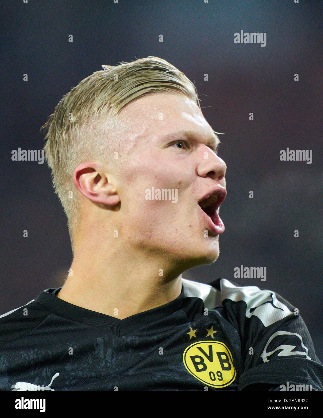 Erling haaland celebration hi-res stock photography and images - Alamy