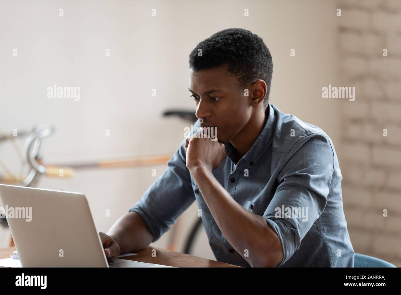 Serious looking african american businessman hi-res stock photography ...