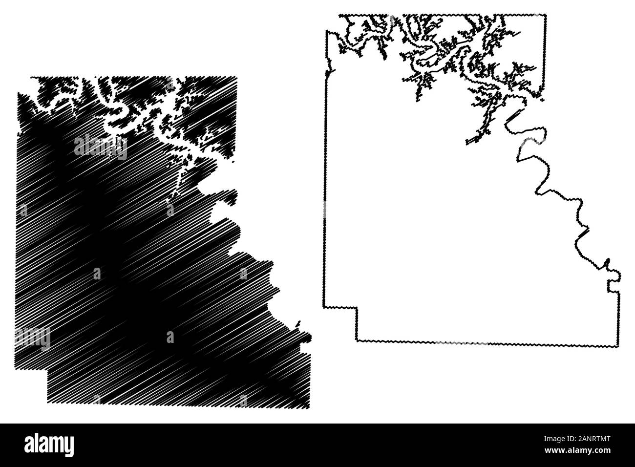 Marion arkansas map hi-res stock photography and images - Alamy