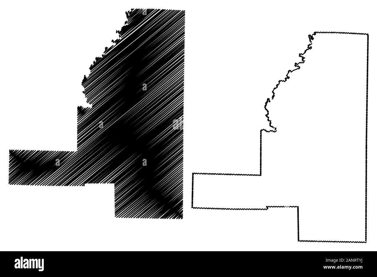 Jackson County, Arkansas (U.S. county, United States of America,USA, U ...