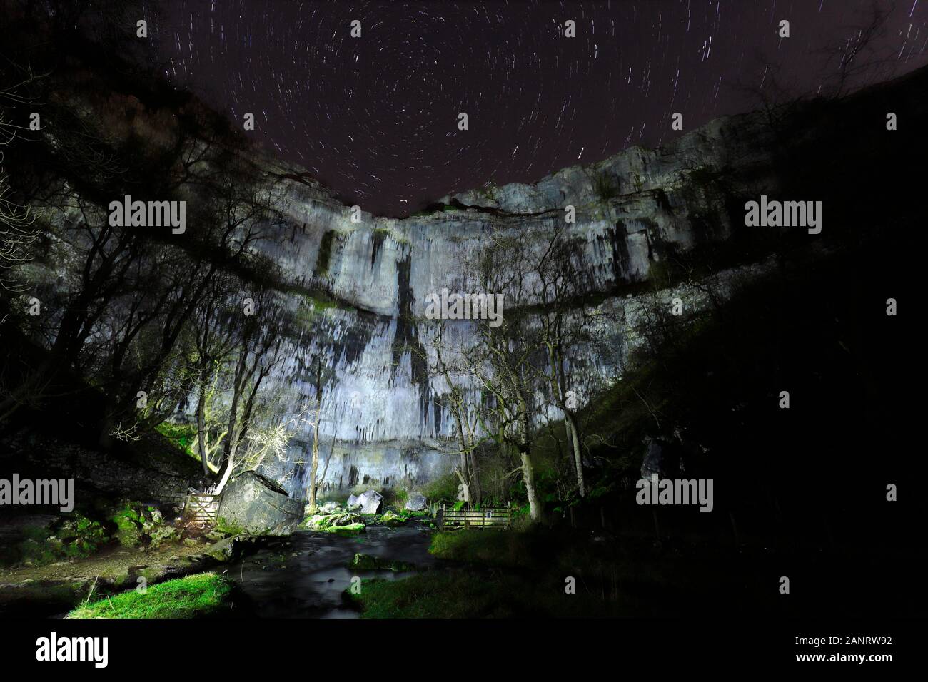 Malham star trails hi-res stock photography and images - Alamy