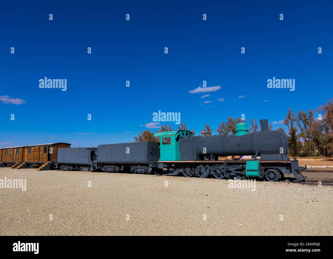 Old train in hejaz railway station in Madain Saleh, Al Madinah Province ...