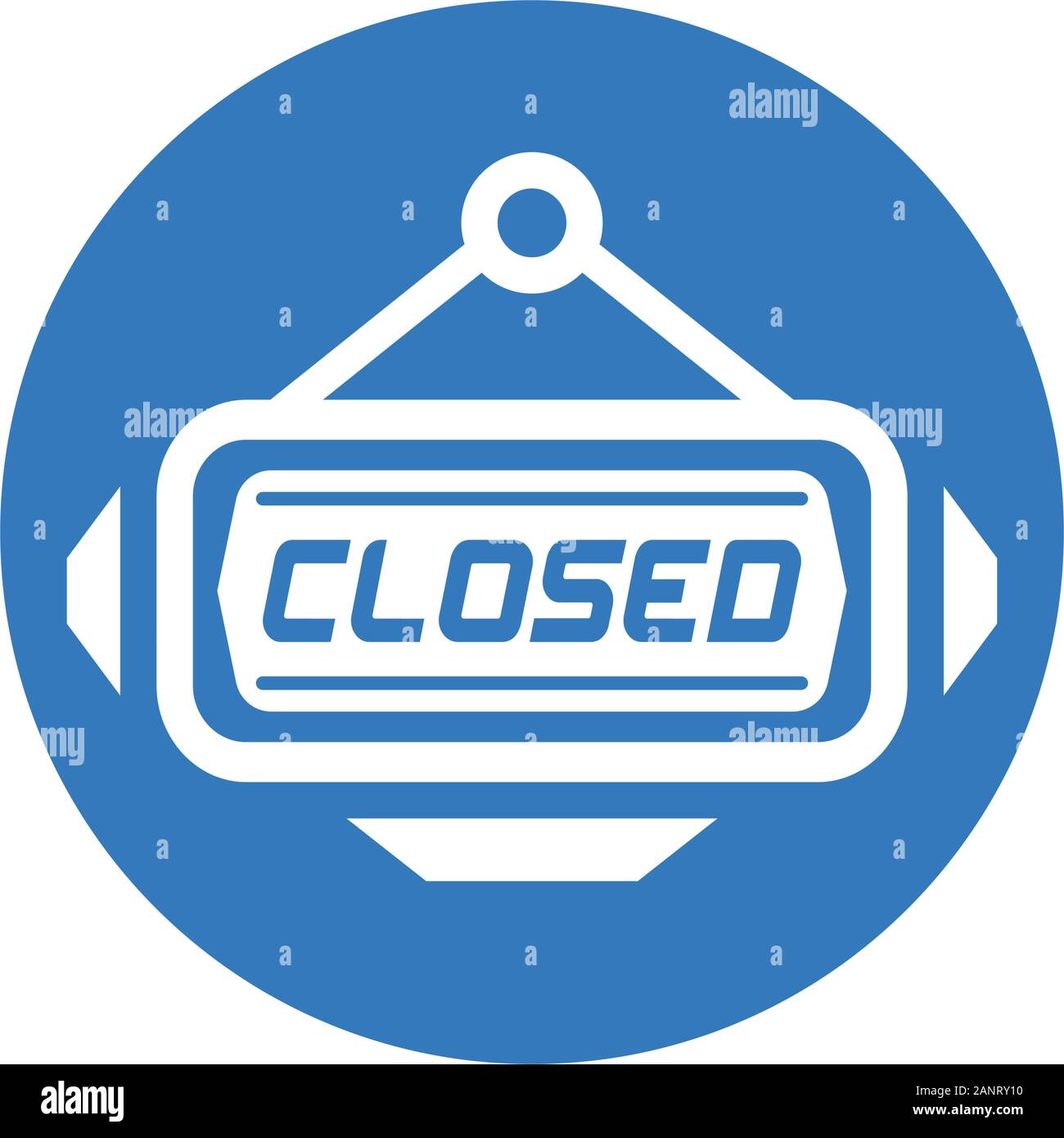 Well organized and fully editable Closed sign, store closed icon for ...