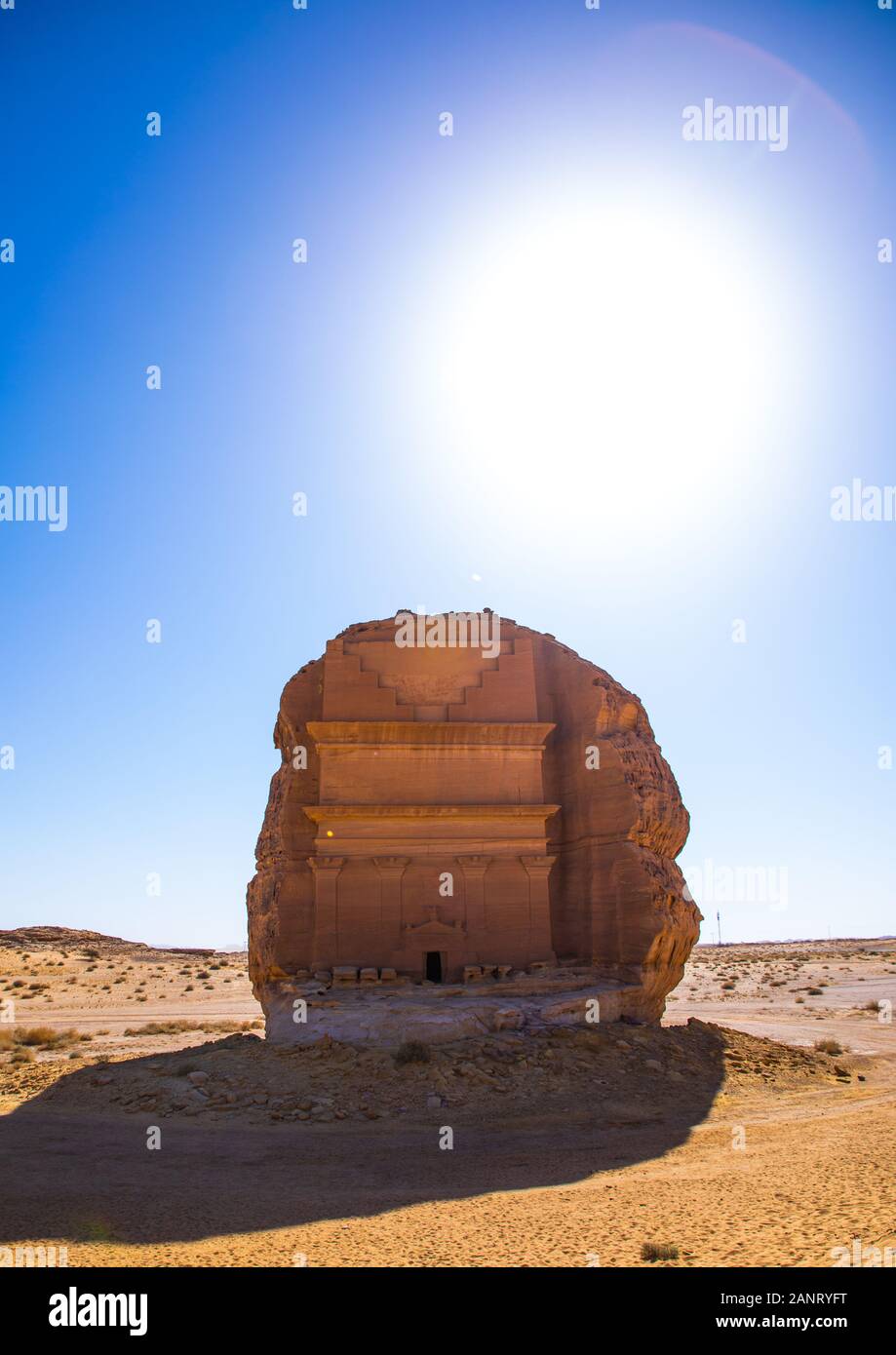Qasr al-Farid tomb of Lihyan son of Kuza in Madain Saleh, Al Madinah ... Qasr al-Farid tomb of Lihyan son of Kuza in Madain Saleh, Al Madinah ...