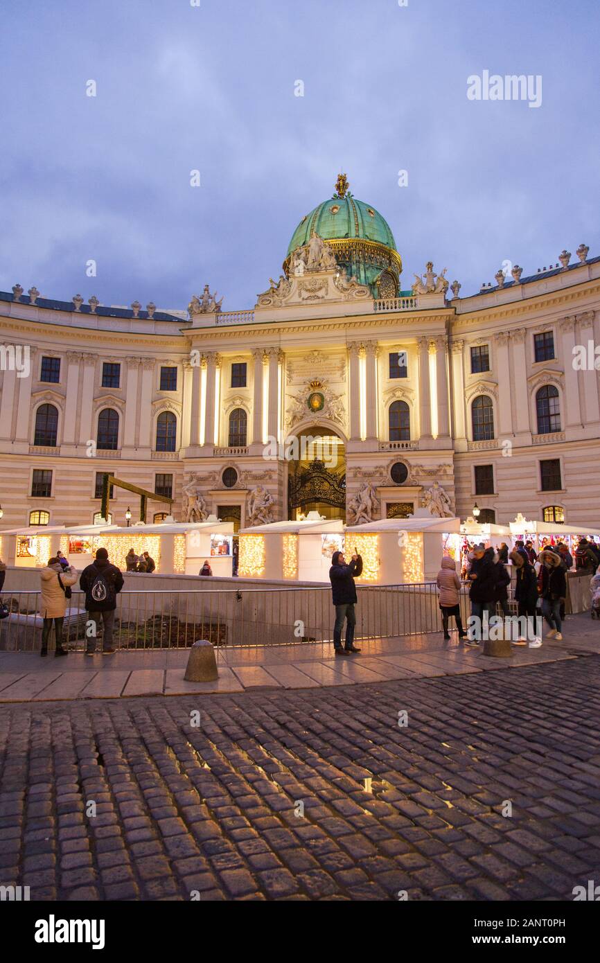 Vienna Hofburg Imperial Palace High Resolution Stock Photography and ...