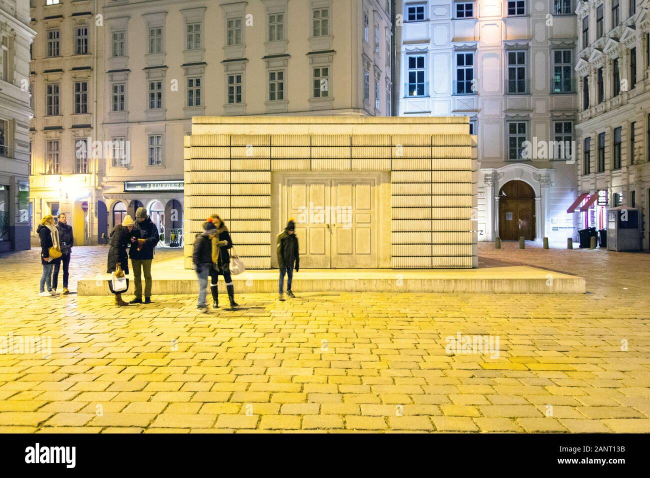 Holocaust Memorial, also known as The Nameless Library, in the ...