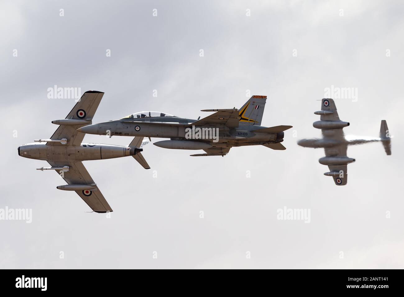 Royal Australian Air Force McDonnell Douglas F/A-18B Hornet in ...