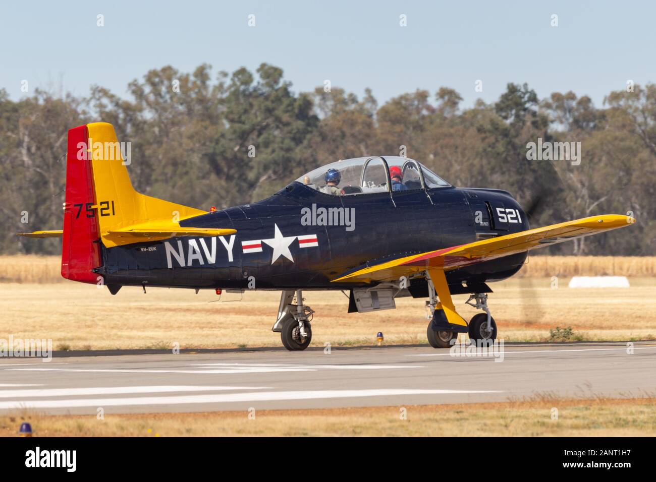 North American T-28D Trojan aircraft formerly used by for pilot ...