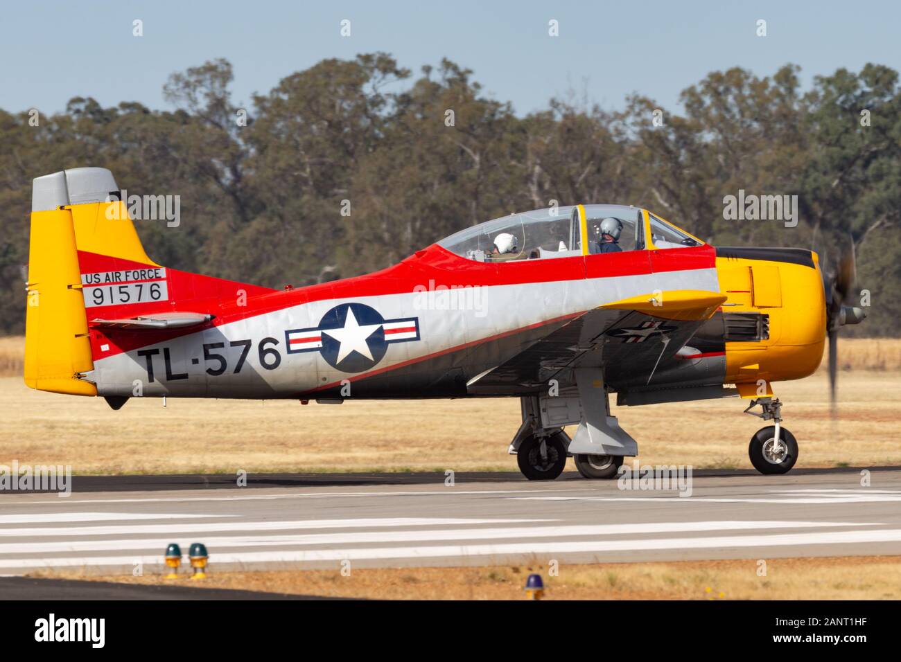 North American T-28D Trojan aircraft formerly used by for pilot ...